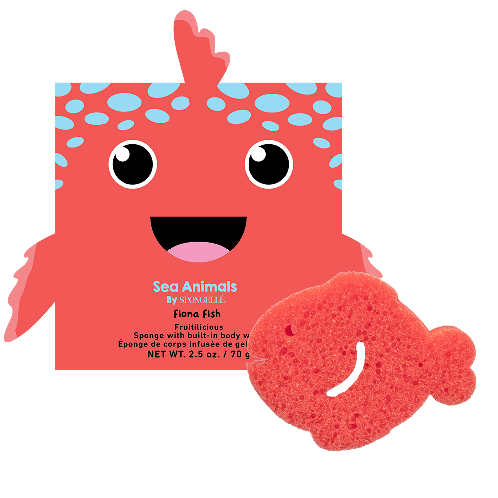 Fiona Fish Sea Animals Sponge | Frankie + Flora Floral Boutique